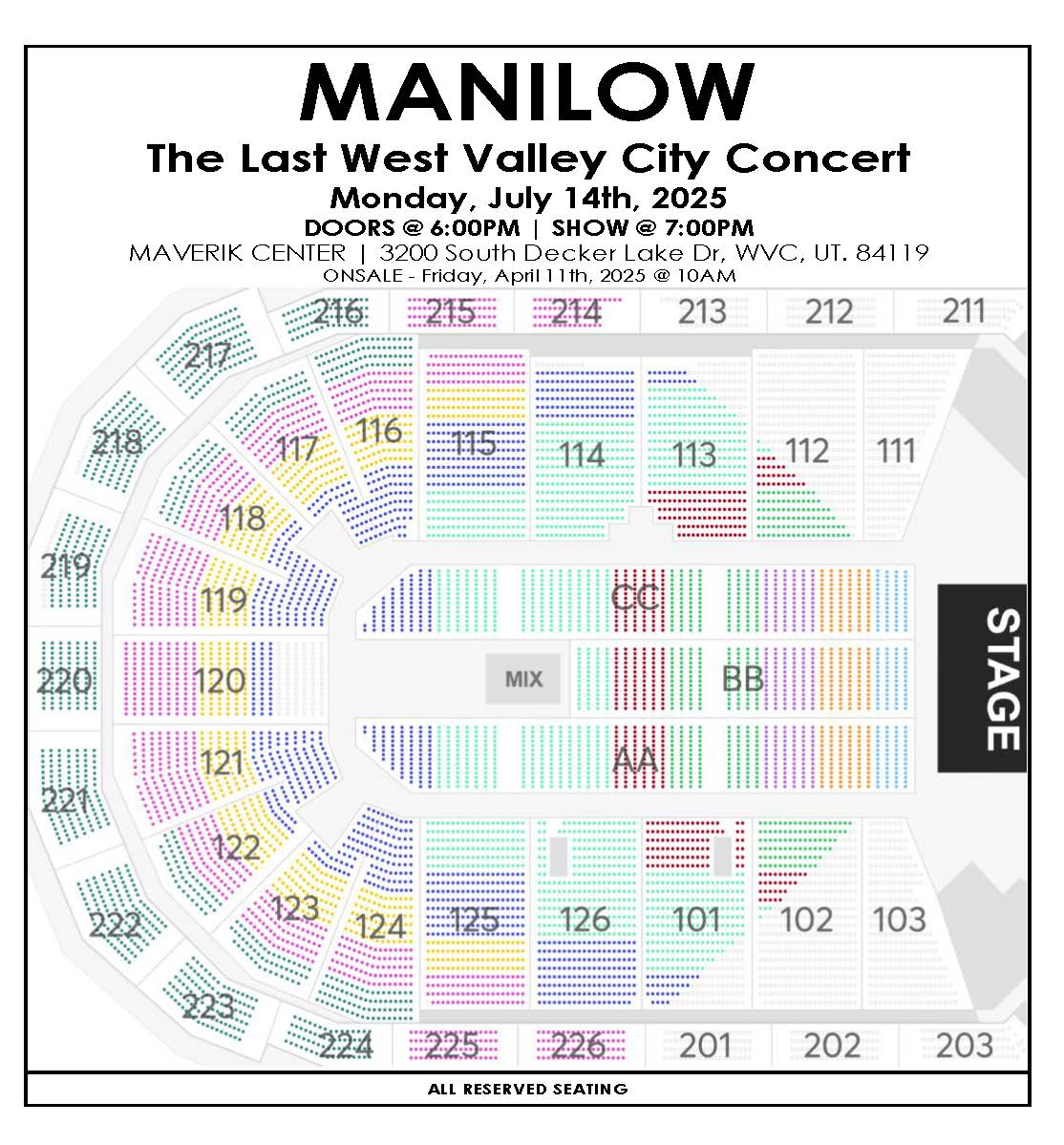 Maverik Center: Details