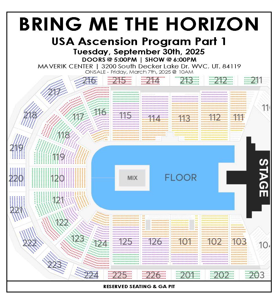 Maverik Center: Details