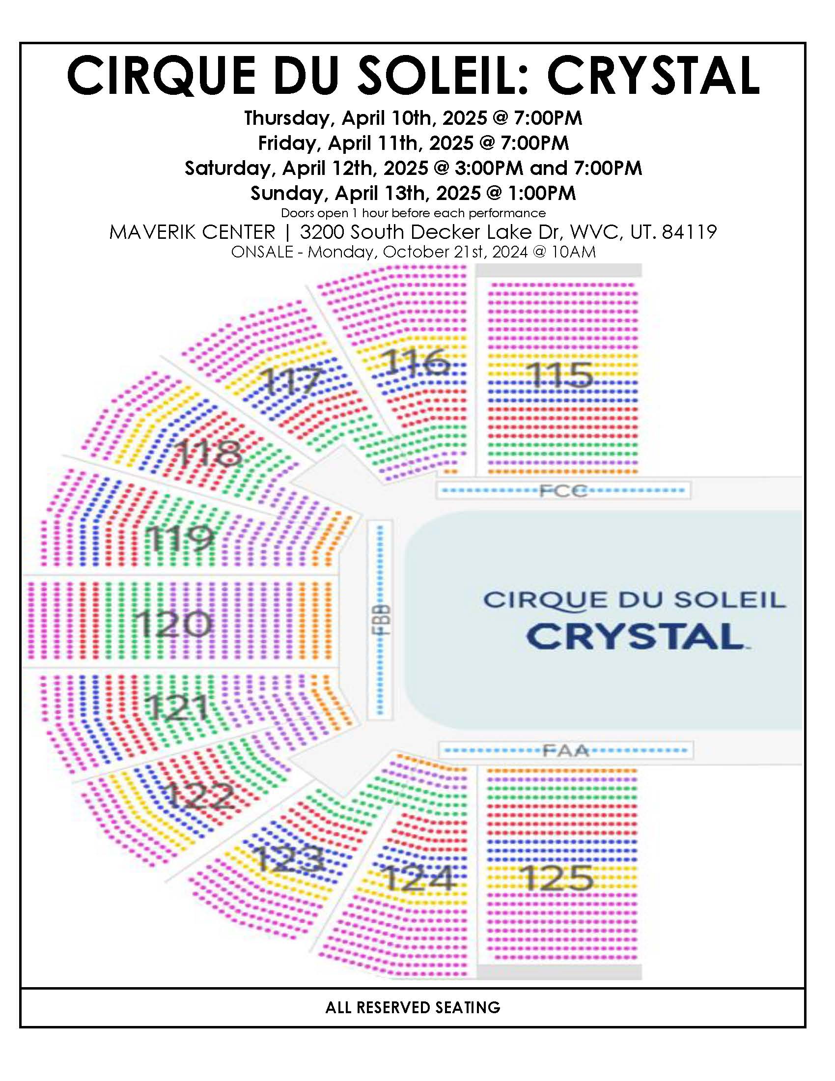 Maverik Center: Details