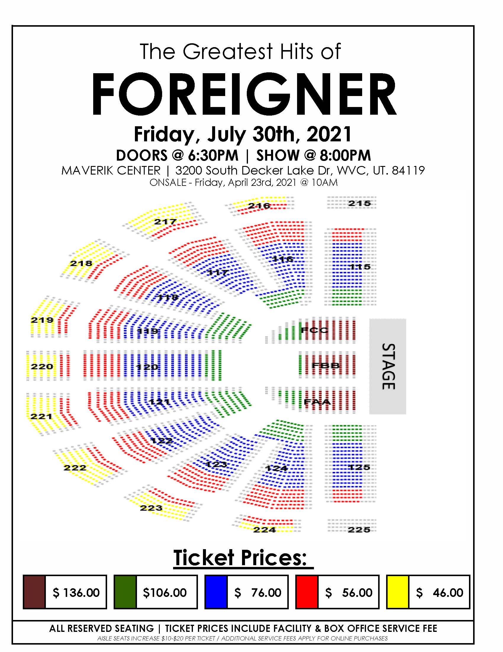 Maverik Center: Details