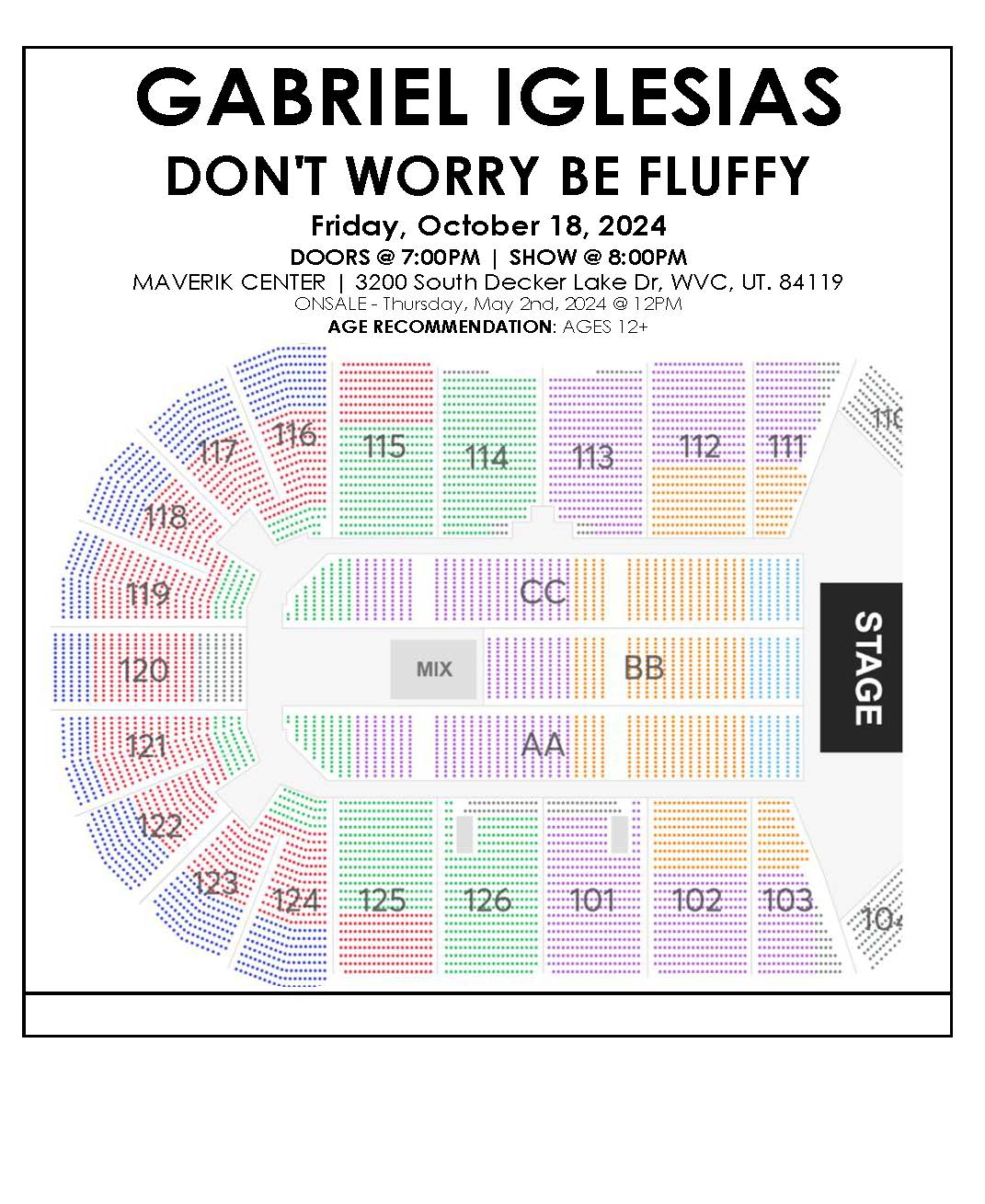 Maverik Center: Details