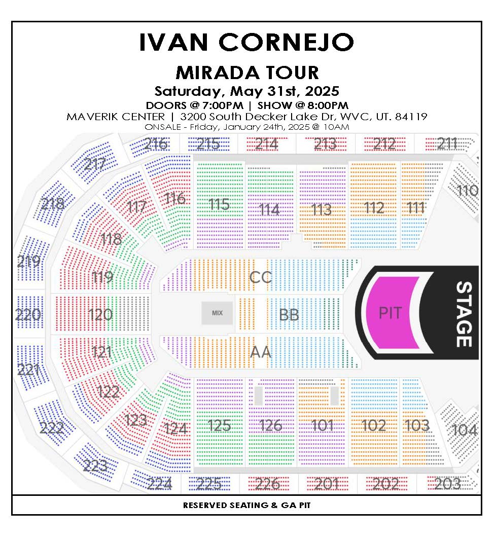 Maverik Center: Details