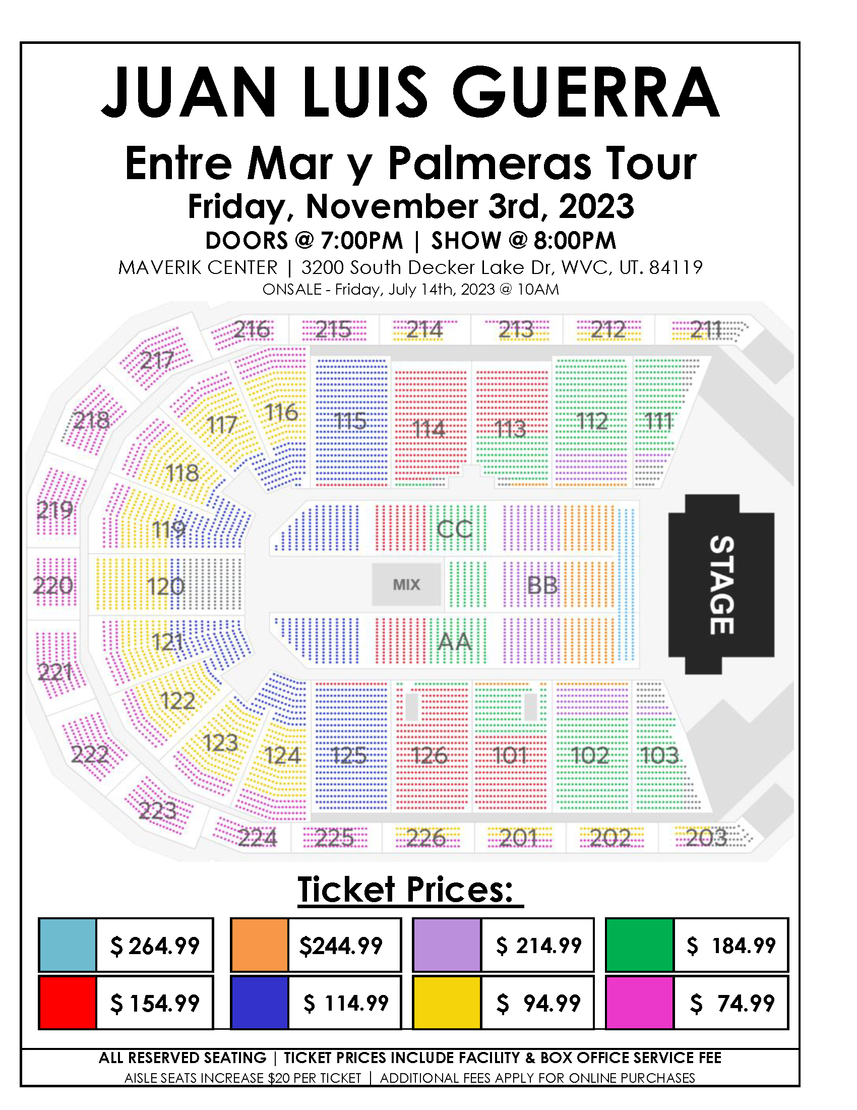 Maverik Center: Details