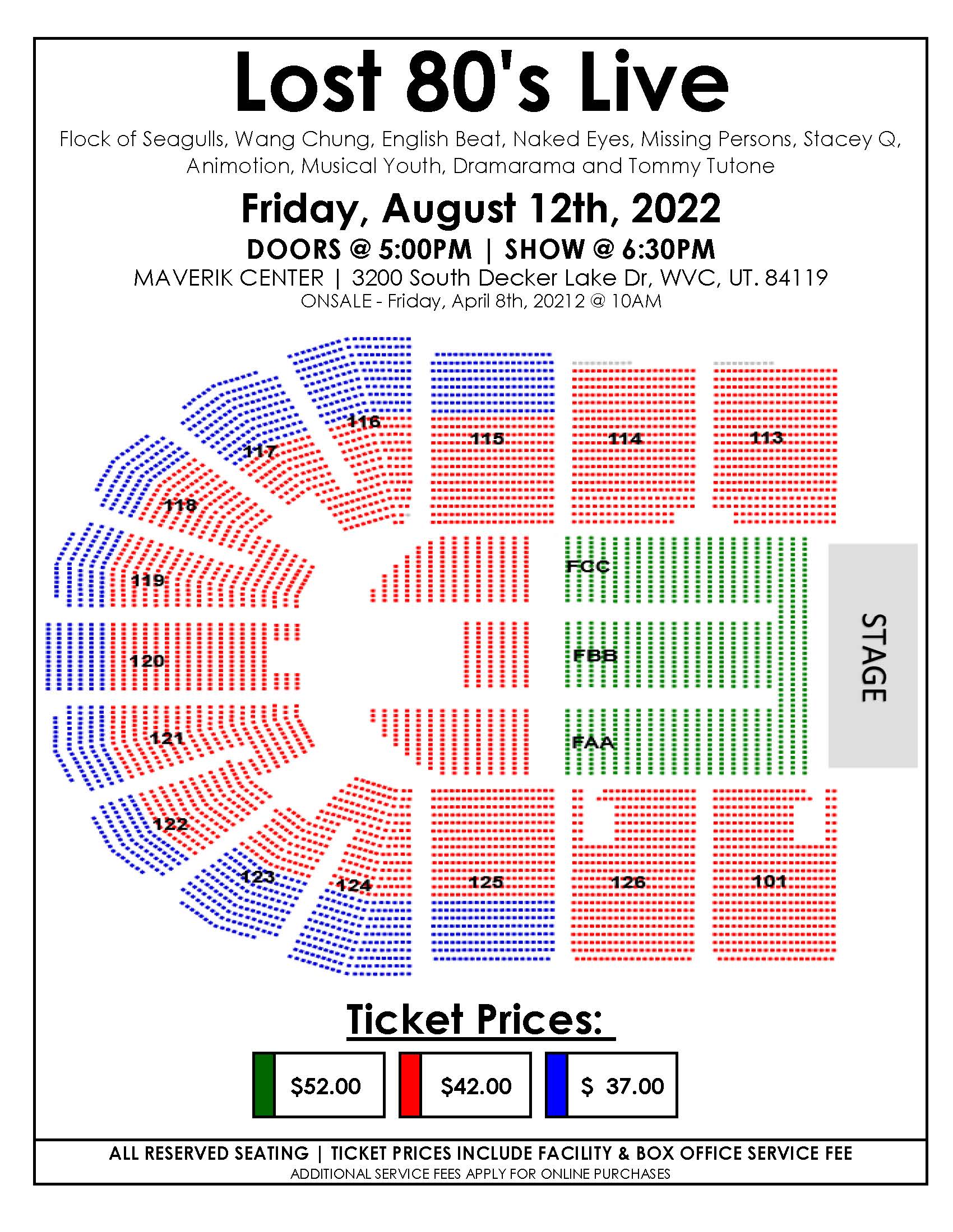 Maverik Center: Details