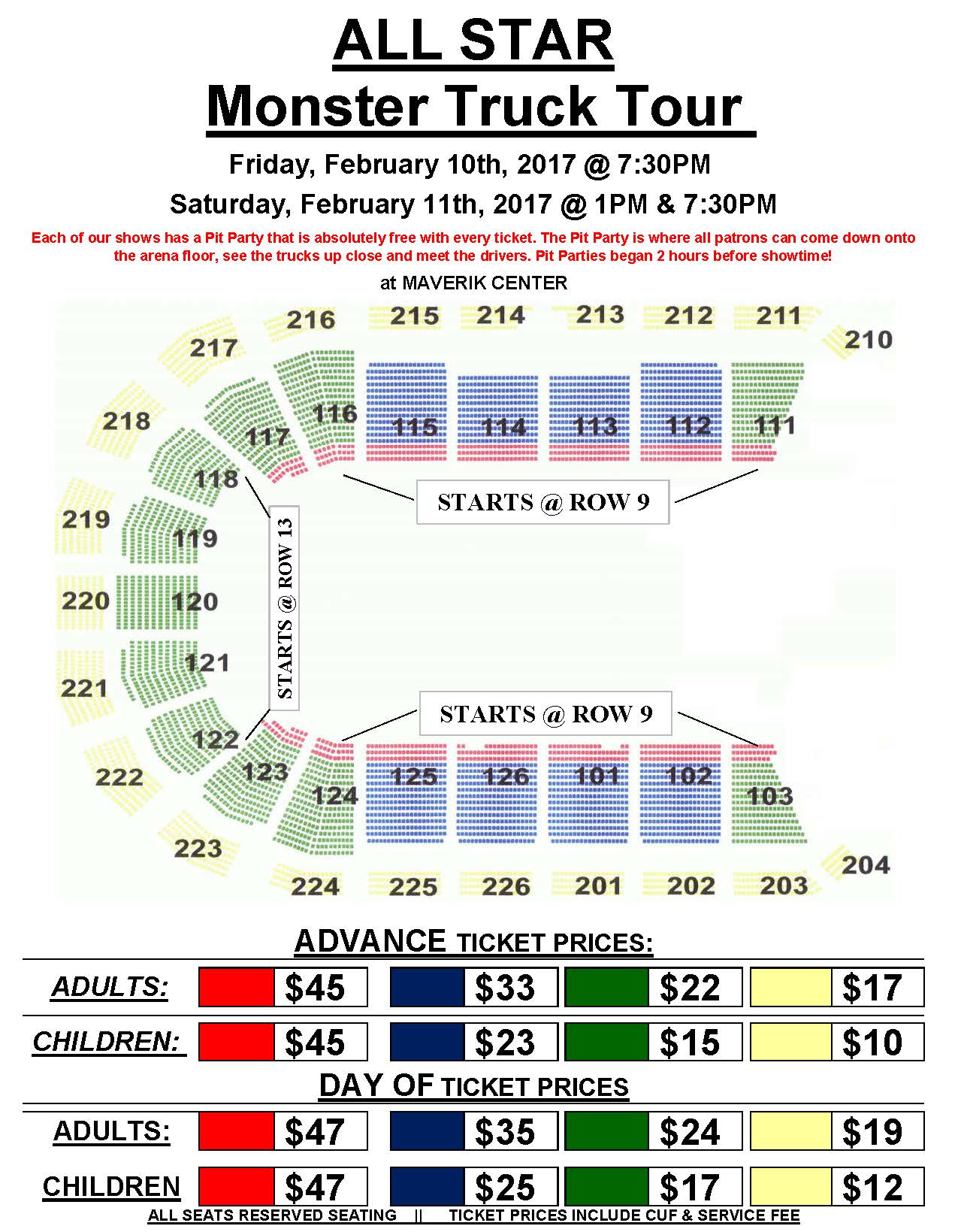 Maverik Center: Details