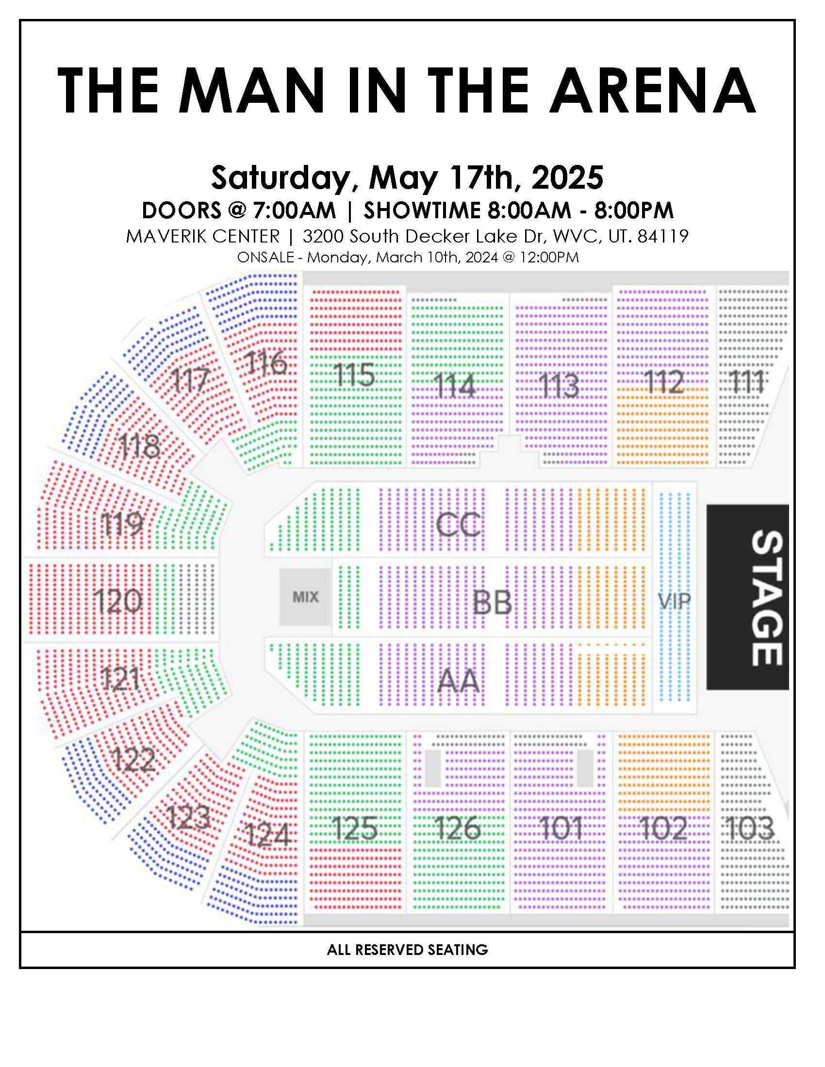 Maverik Center: Details