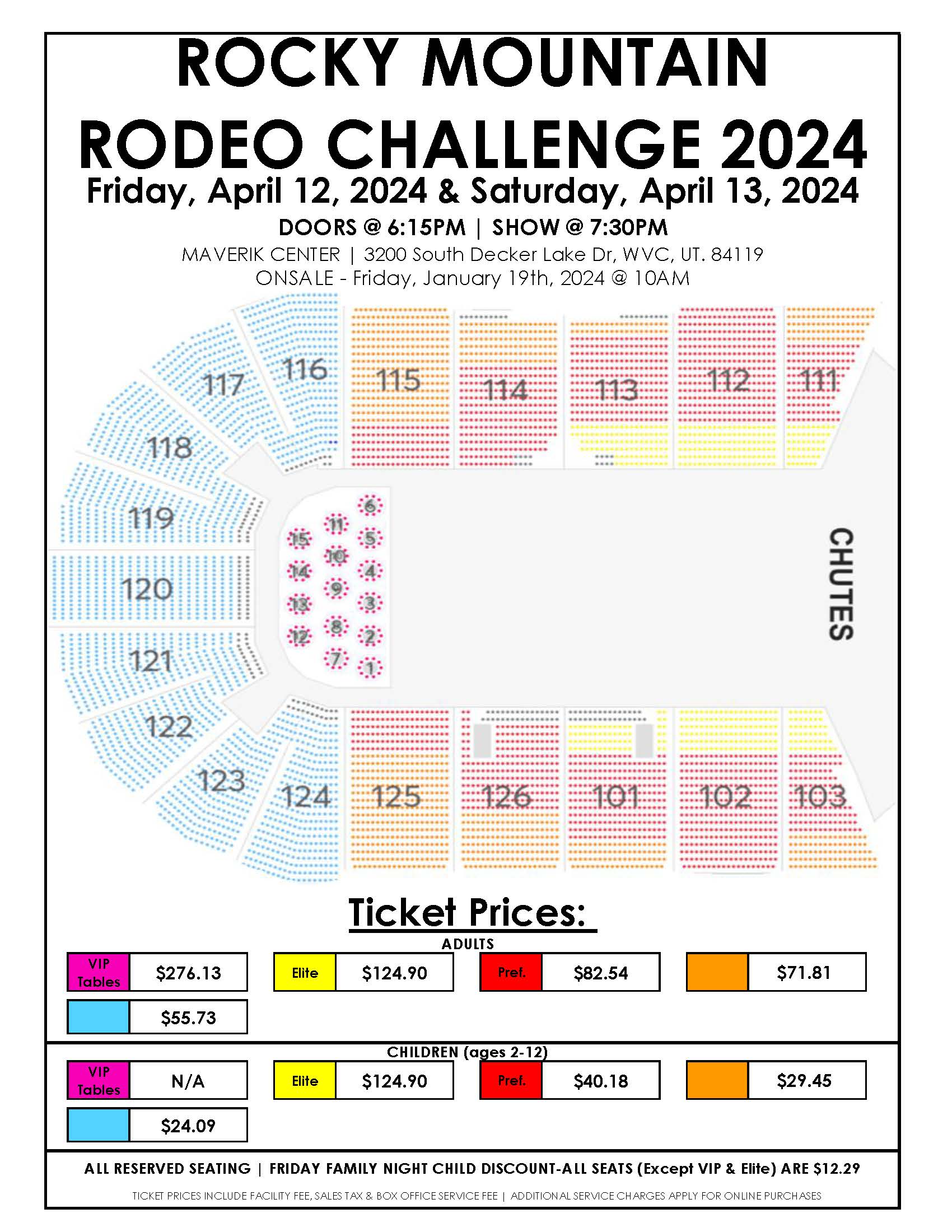 Maverik Center: Details