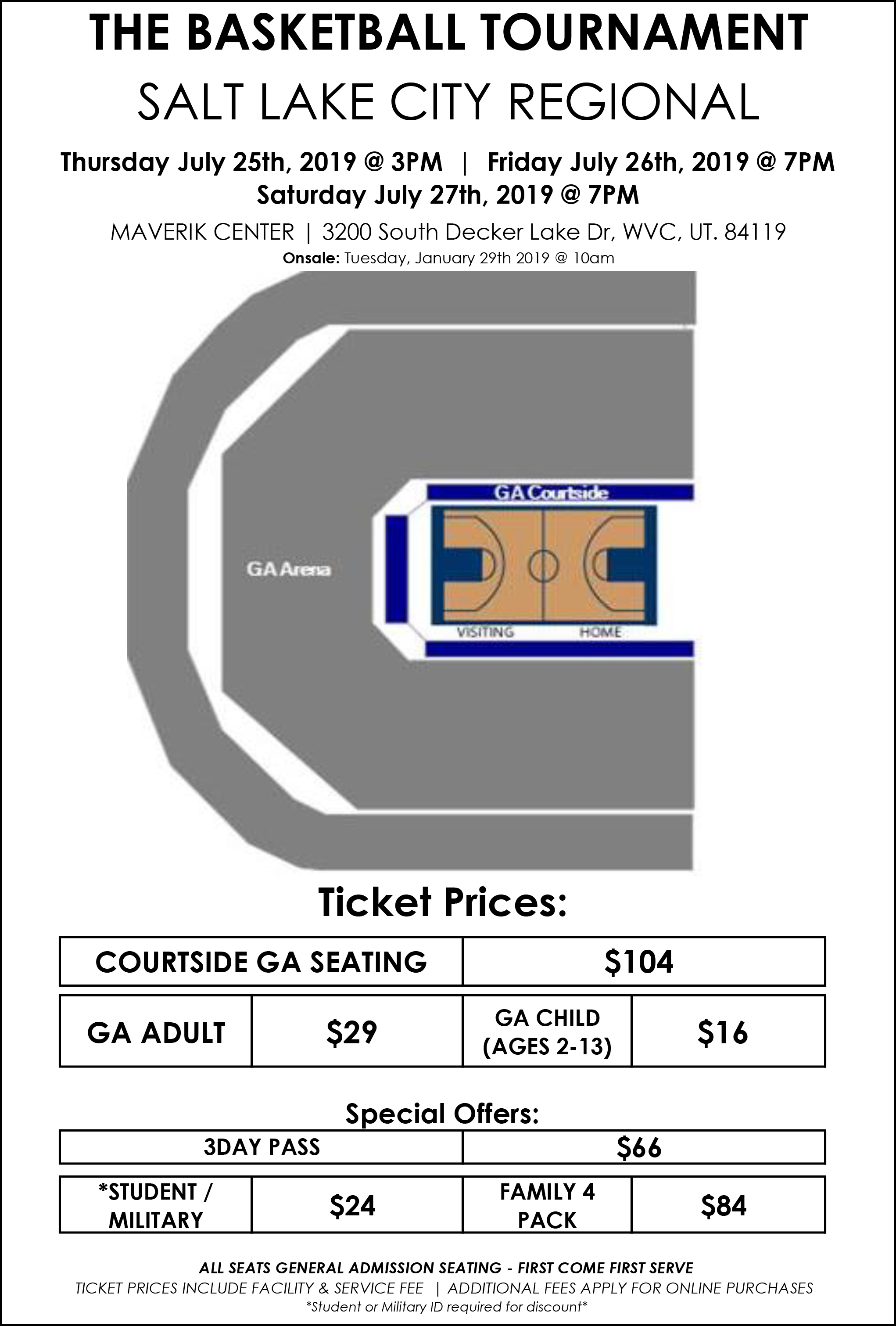 Maverik Center: Details
