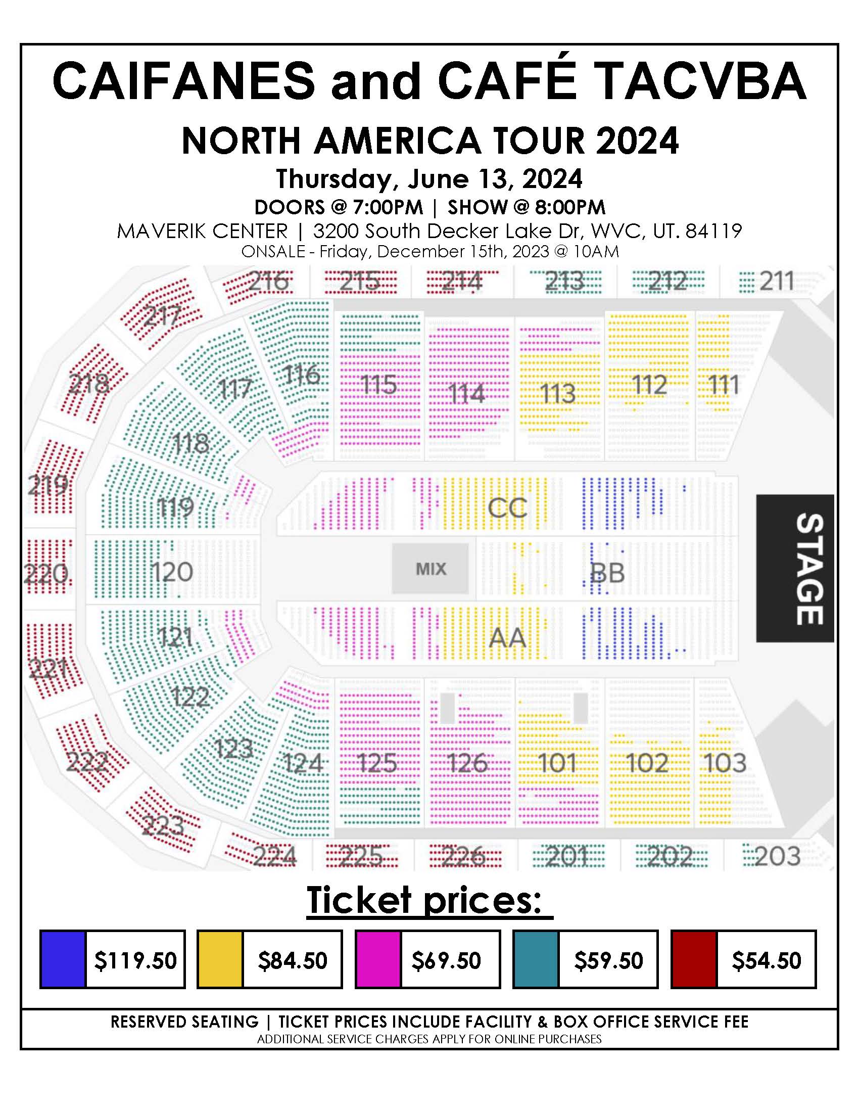 Maverik Center: Details